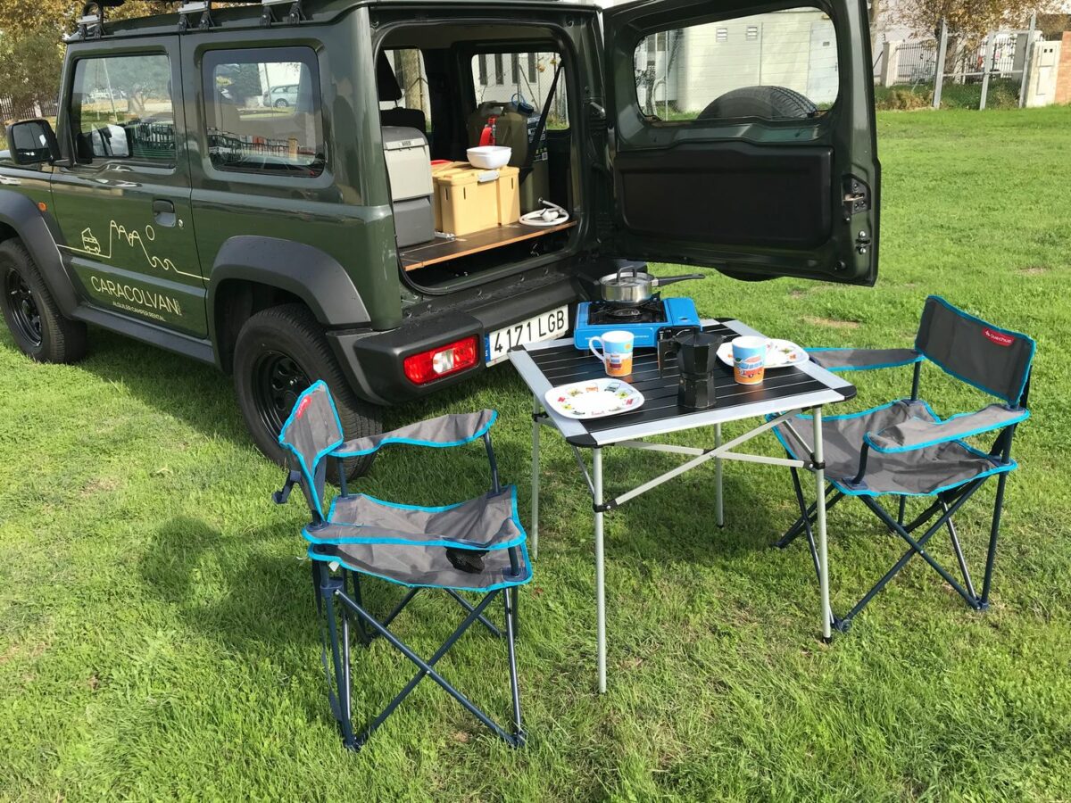 Suzuki Jimny Camper 4x4 - Alquiler Camper Rental - Caracolvan